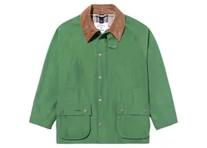 NOAH Barbour 60/40 Bedale Jacket - Kelly Green