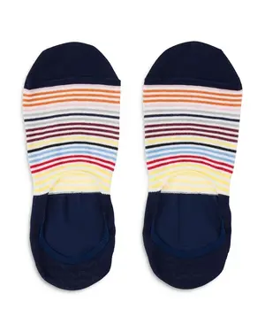 Paul Smith Stripe No Show Socks Pack Of 3