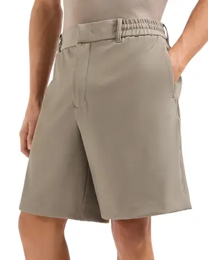 Emporio Armani Regular Fit Stretch Bermuda Shorts - Tan