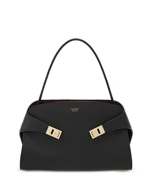 FERRAGAMO Hug Handbag - Nero
