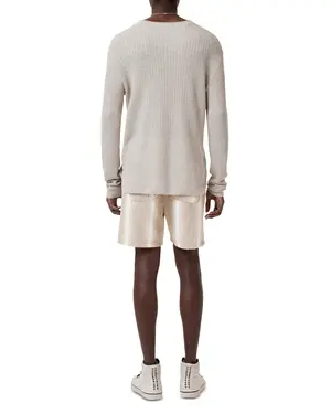 John Varvatos David Drawstring Shorts - Chalk