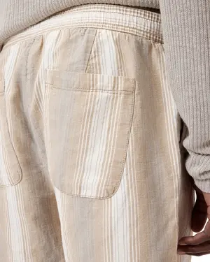 John Varvatos David Drawstring Shorts - Chalk