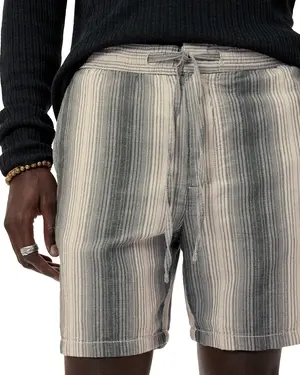 John Varvatos David Drawstring Shorts - Moss