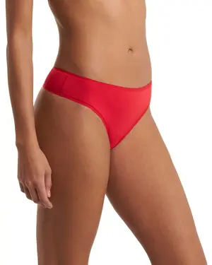Natori Bliss Bare Thong - Holidy Red