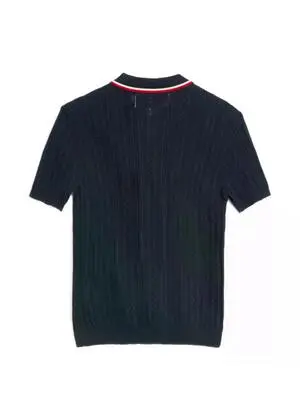 Valentino Garavani Navy Polo Shirt - Blue