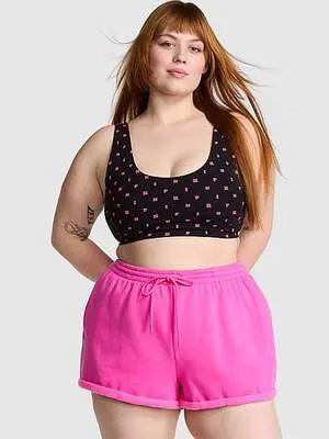 Pink Long Shorts For Women