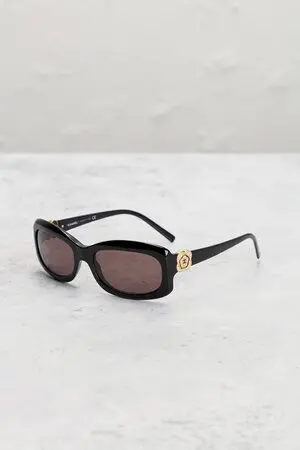 Chanel Interlocking Cc Oversize Tinted Sunglasses