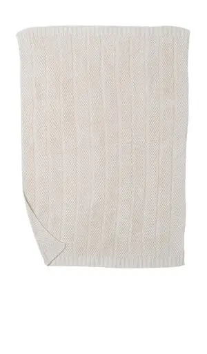 Barefoot Dreams Bamboo Cozychic Herringbone Blanket