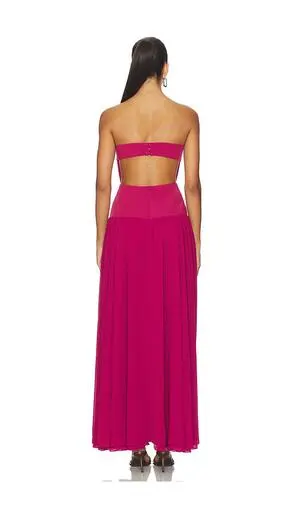 LOVERS AND FRIENDS Margot Gown - Plum