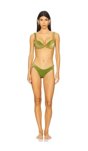 Devon Windsor Wade Bikini Bottom - Olive