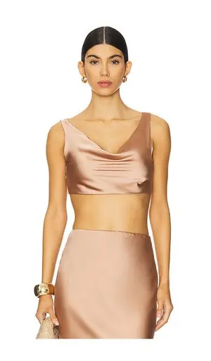 Norma Kamali Maria Cropped Top