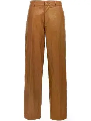 Nude Belted Pants For Women