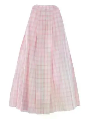 Loewe Checked Midi Dress