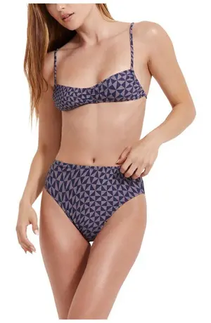 GOTTEX Midnight Magic V Neck Bralette Swim Top