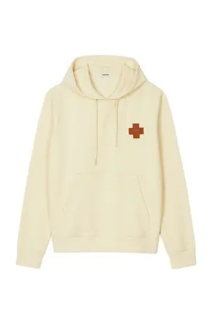 Sandro Square Cross Fleece Sweatshirt