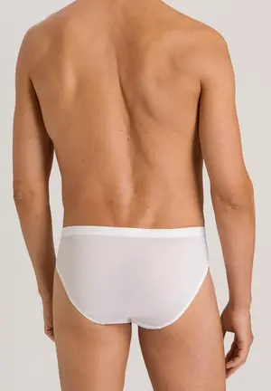 Hanro Cotton Sporty Cotton Low Rise Brief - White