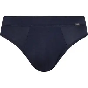 Hanro Natural Function Tencel(tm) And Cotton Brief Deep Navy