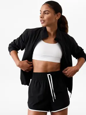 Athleta Zip Up Performance Tops For Women