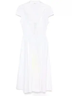 Ermanno Scervino Poplin Midi Shirt Dress