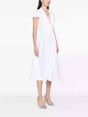 Ermanno Scervino Poplin Midi Shirt Dress