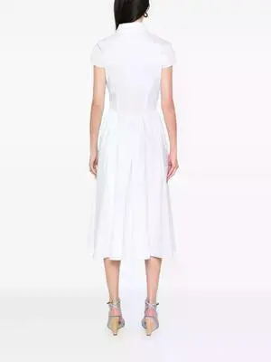 Ermanno Scervino Poplin Midi Shirt Dress
