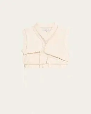 AISLING CAMPS Tortoise Mesh Cropped Vest