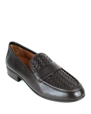 KENNETH COLE Crew Woven Loafer Flats