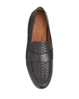 KENNETH COLE Crew Woven Loafer Flats