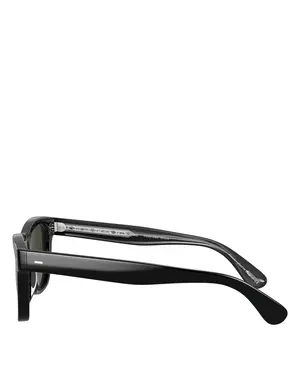 Oliver Spencer Polarized Square Sunglasses