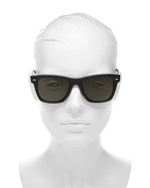 Oliver Spencer Polarized Square Sunglasses