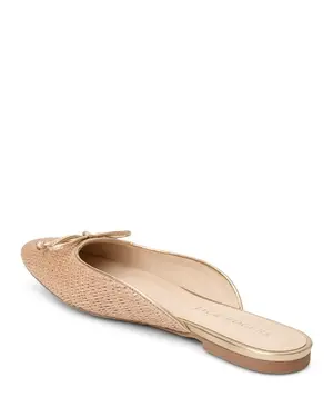 Jack Rogers Ginny Flat Mule Sandals - Desert Sand