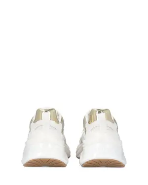 Pinko Ariel Lace-up Sneakers - White/platinum