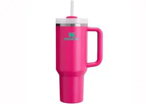 STANLEY Heat Wave Exclusive Collection Flowstate Quencher 40oz Tumbler Passion Pink