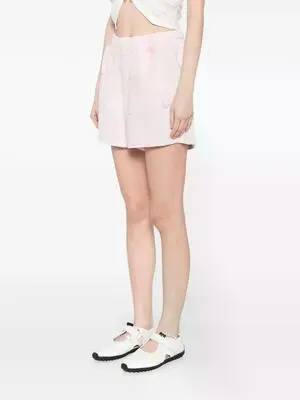 A BATHING APE Aape * Logo Sweat Shorts - Pink