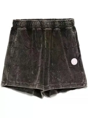 A BATHING APE Aape * Logo Sweat Short - Brown
