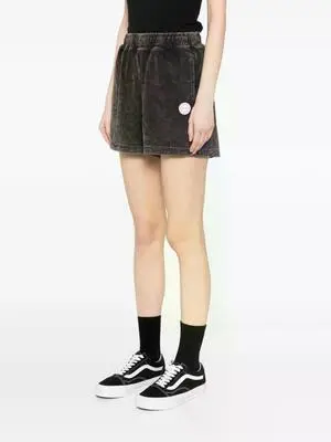 A BATHING APE Aape * Logo Sweat Short - Brown