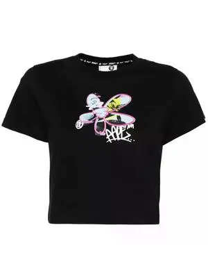 A BATHING APE Aape * Graphic Print T-shirt