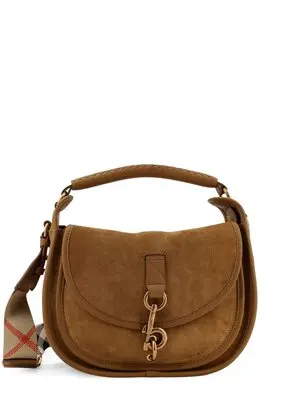 Burberry Burberry B Clip Small Tote - Brown