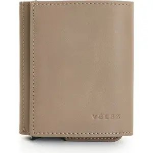 VELEZ Garry Tech Leather Card Holder - Grey