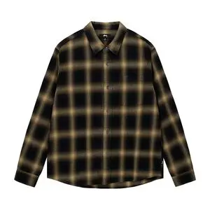 StÜssy Pete Plaid Shirt 'mustard