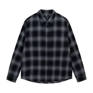 StÜssy Pete Plaid Shirt 'charcoal - Multicolor