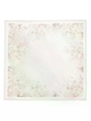 SAIID KOBEISY Silk Georgette-crepe Scarf - Pink
