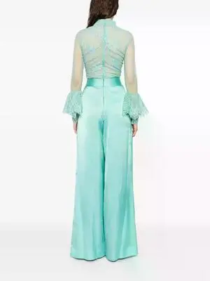 SAIID KOBEISY Lace Bodysuit And Pants