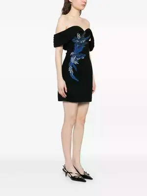 SAIID KOBEISY Embellished Mini Dress