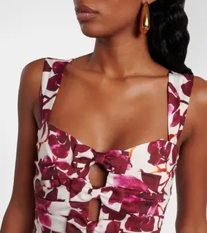 Rebecca Vallance Nerissa Floral Midi Dress
