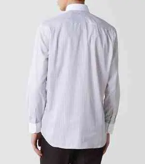 Dunhill Striped Cotton Twill Shirt