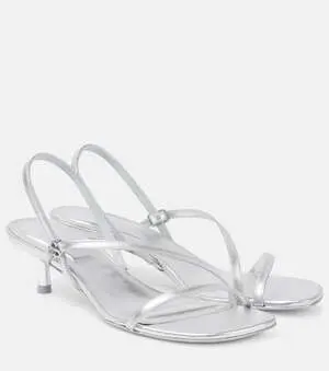 Simkhai Cedonia Leather Slingback Sandals