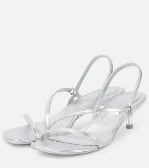 Simkhai Cedonia Leather Slingback Sandals