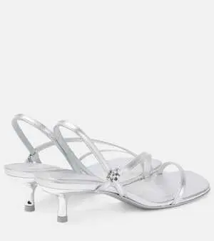 Simkhai Cedonia Leather Slingback Sandals