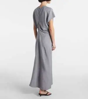 TOTEME Draped Maxi Dress
